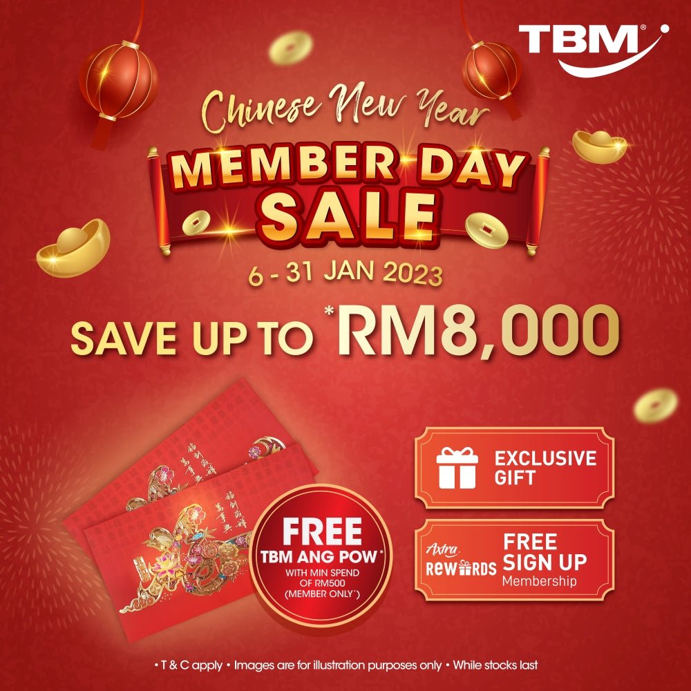 TBM CNY Sale + Member Day | 6 - 31 Jan 2023 – TBM Online