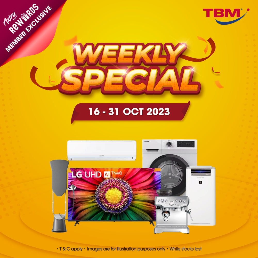TBM Weekly Special | 16 – 31 Oct 2023 – TBM Online