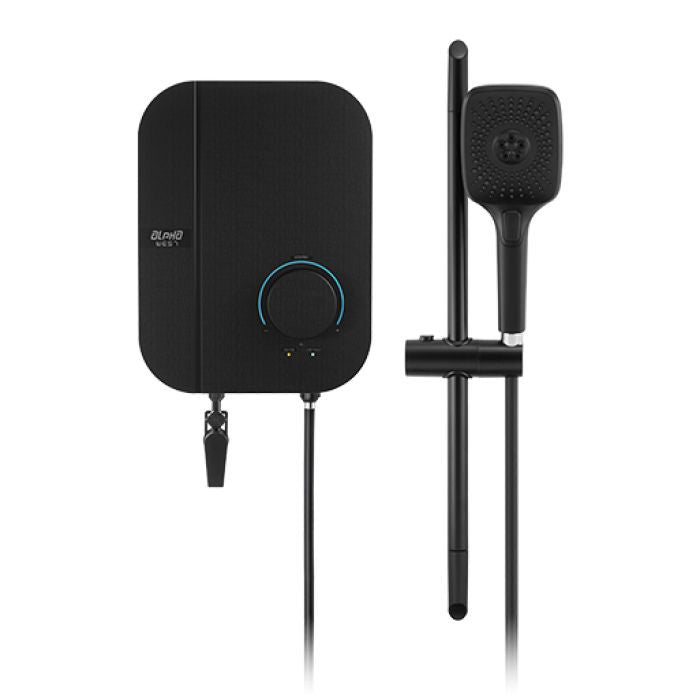 Alpha WES7-I NEON BLACK CANVAS Home Shower Black Canvas | TBM – TBM Online