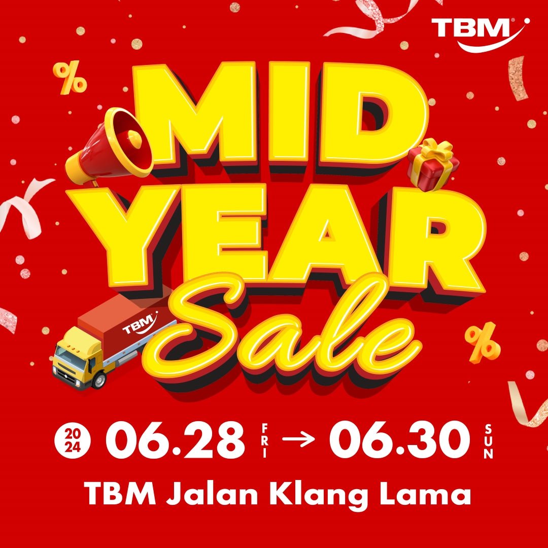 TBM MID YEAR SALE | 28 - 30 June 2024 – TBM Online