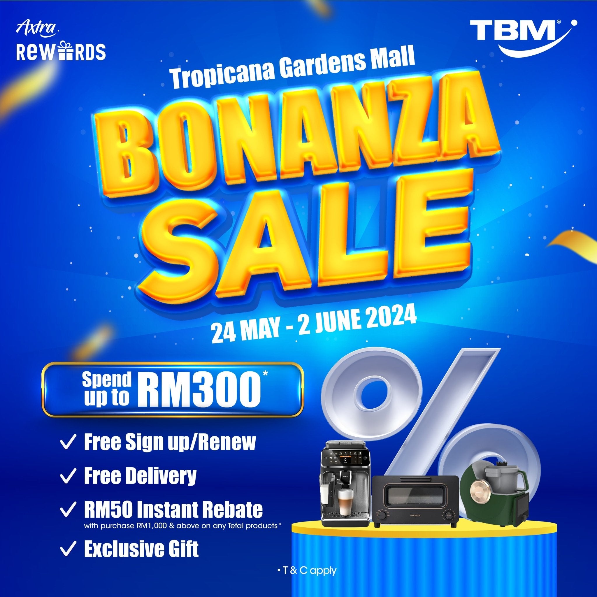 TBM TGM Bonanza Sale | 24 May - 2 June 2024 – TBM Online