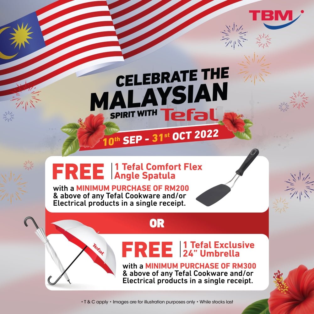 TBM x Celebrate The Malaysian Spirit With Tefal | 10 Sept – 31 Oct 202 ...