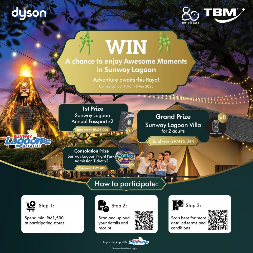 TBM x Dyson Raya Contest | Valid until 6 April 2025 – TBM Online