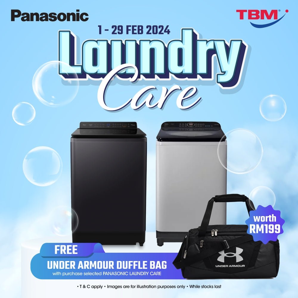 TBM x Panasonic Laundry Care Promo | 1 – 29 Feb 2024 – TBM Online