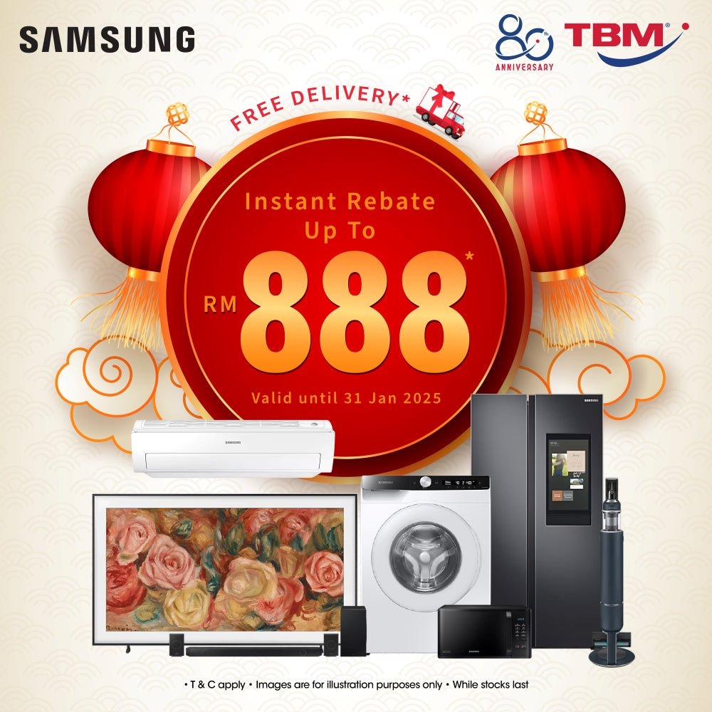 TBM x Samsung Instant Rebate Exclusive | 15 – 31 Jan 2025 – TBM Online