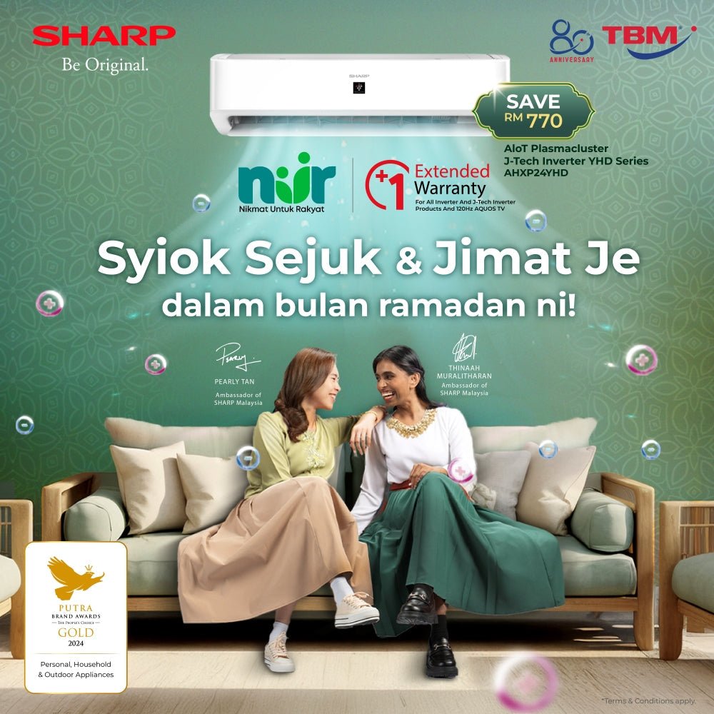 TBM x Sharp AC Ramadan Campaign | 1 Mar – 31 Dec 2025 – TBM Online