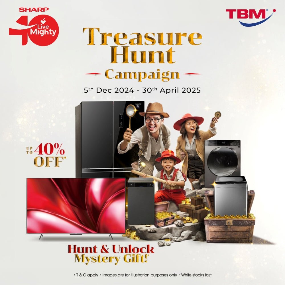 TBM x Sharp Treasure Hunt Campaign | 5 Dec 2024 - 30 April 2025 – TBM ...
