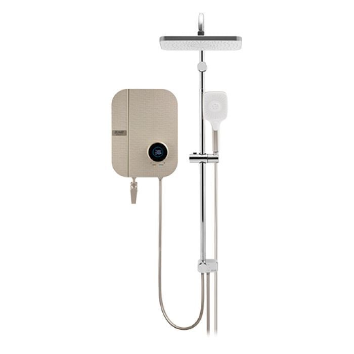 Alpha WES7-I DIGITAL RAINSHOWER GOLD COTTON Home Shower RainShower Gold ...
