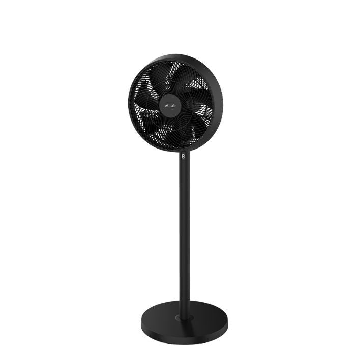 Alpha MOTTO SF B22/14 MATT BLACK Stand Fan 14 Inch DC Motor Matt Black ...